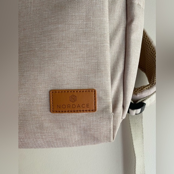 Nordace | Bags | Nordace Siena Eco Backpack Travel Bag Cream Laptop ...